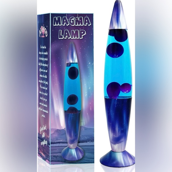 Lava Lamp | Party Supplies | Massive Aurora Borealis Magma Lamp 6 Inch ...